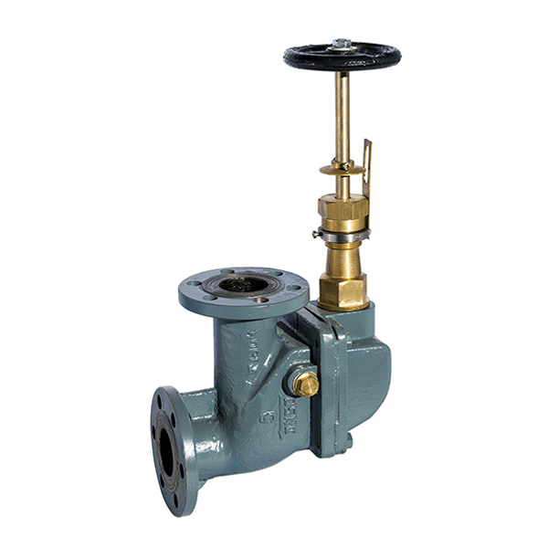 F3060 JIS 10K Cast Steel Angle Storm Valve from China manufacturer ...